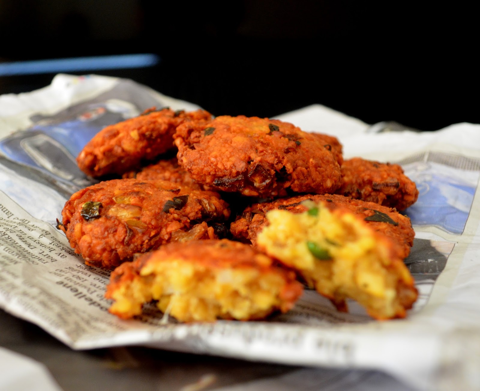 Indulge...: Kerala Parippu Vada | Channa Dal Fritters | Lentil Fritters