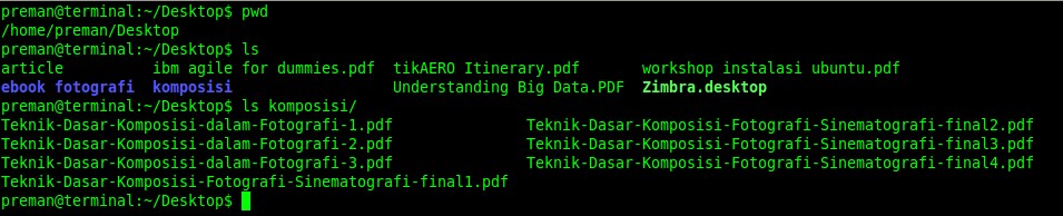 Linux Basic Command Line: Memanipulasi Direktori dan File