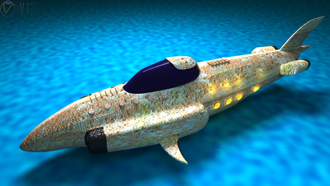 This is My 3D world: submarine concept