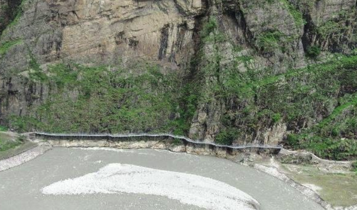 Cantilever bridge built in upper Gorkha on Nepal - News Update