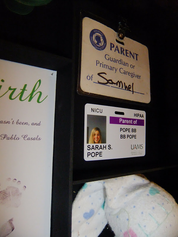 Parenting the Preemie Pope: NICU Shadow Box