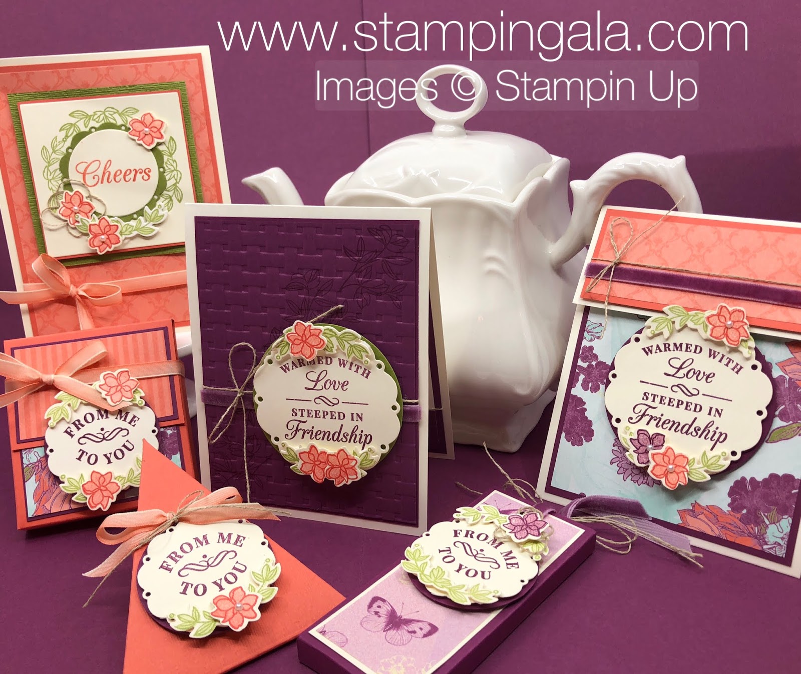 Stampin Gala: Time for Tea Class to Go