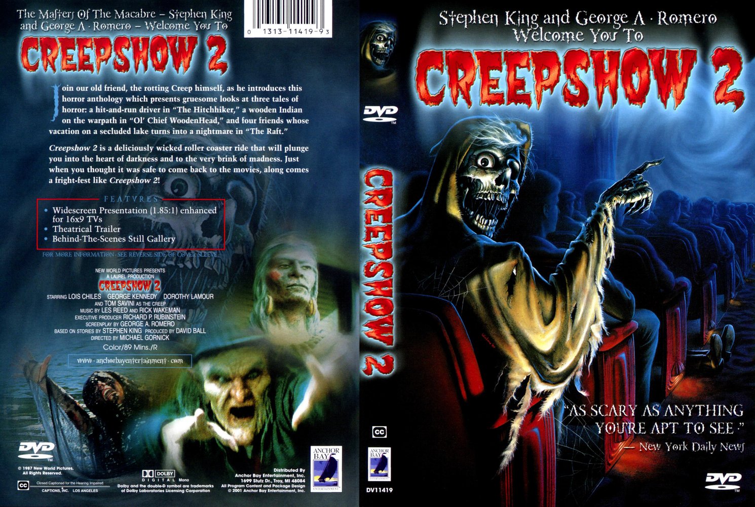 The Horrors of Halloween: CREEPSHOW (1982) & CREEPSHOW 2 (1987) VHS ...