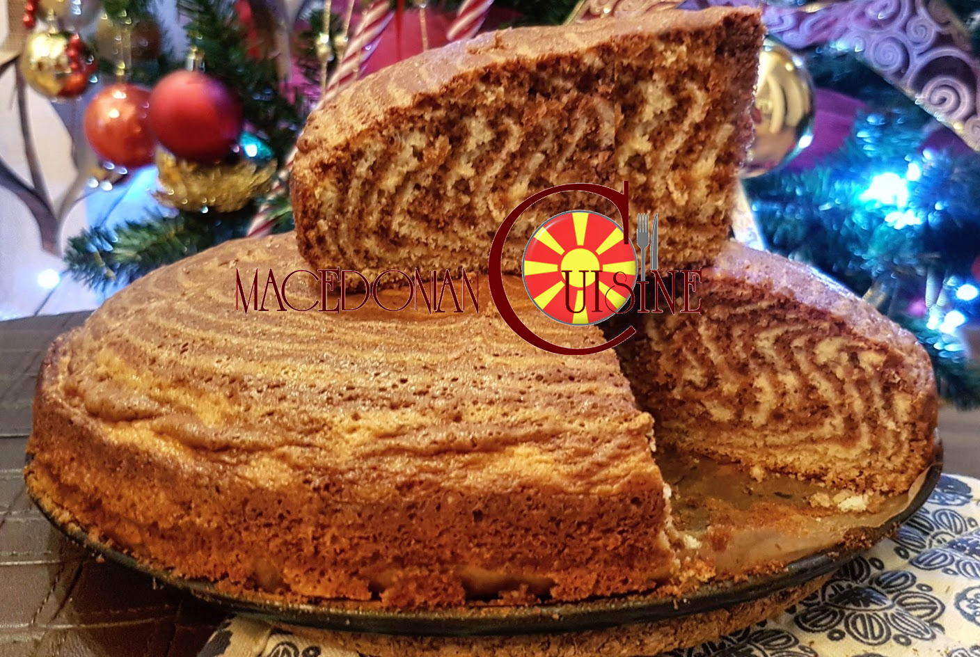 BEST ZEBRA CAKE RECIPE ~ Macedonian Cuisine