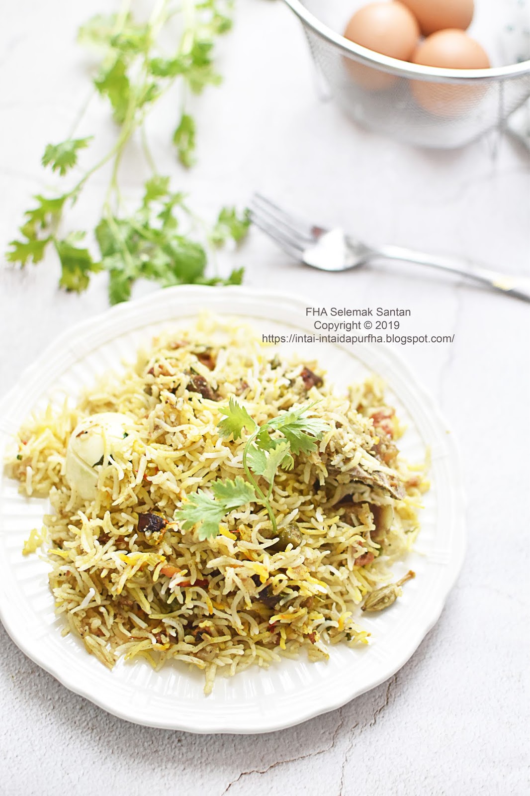 NASI BERIANI PAKISTAN ...rasa berbaloi -baloi sangat. Sedap tak terkata ...