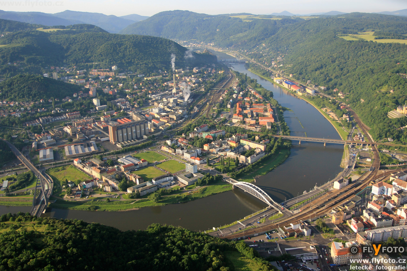 FLyFOTO letecká fotografie a video: Ústí nad Labem