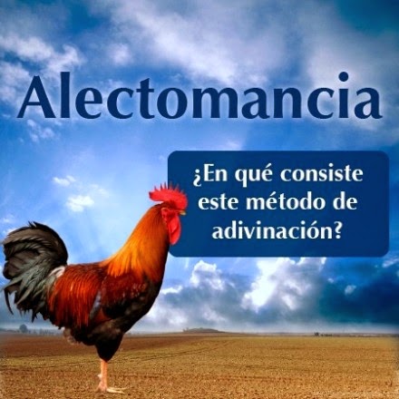 Alectryomancy, reading the future