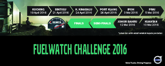 Motoring-Malaysia: Truck News: Volvo FuelWatch Challenge 2016 is about ...