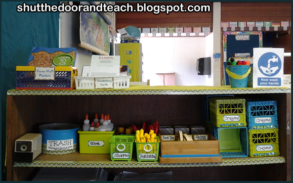 Shut the Door and Teach: Organizing the Classroom Materials Shelf