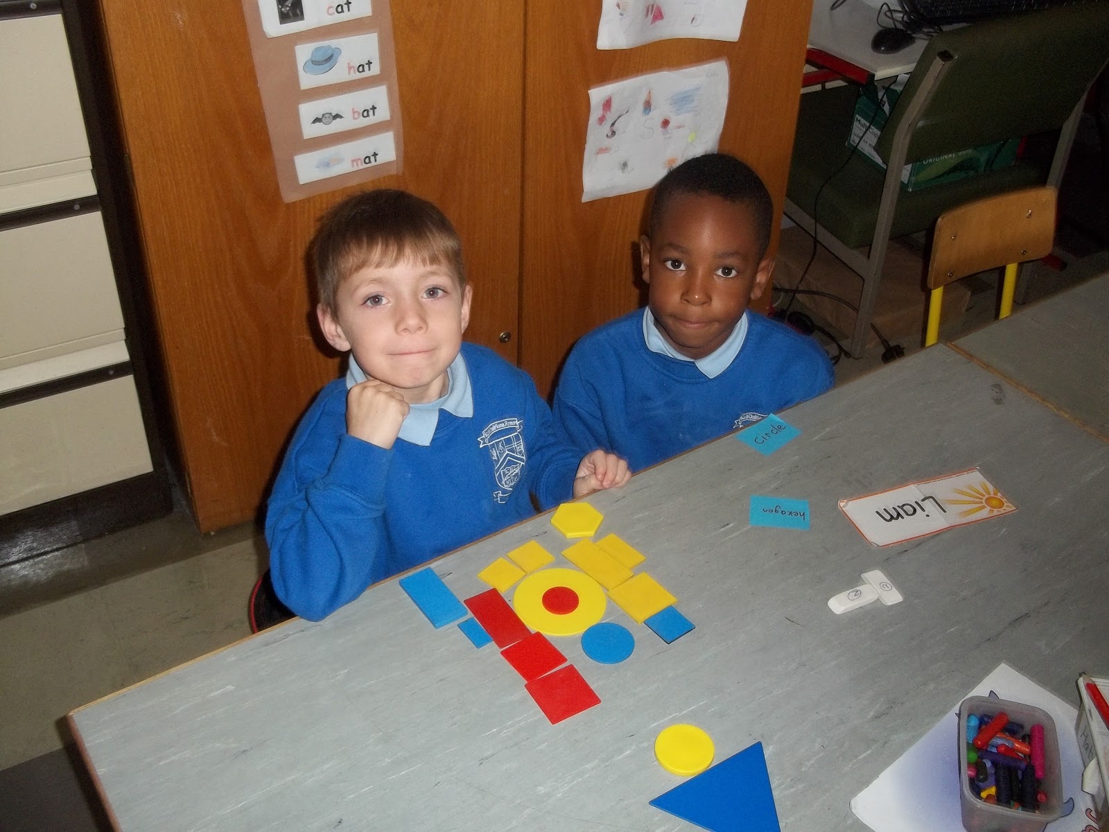 Maths Page: Fun with shapes