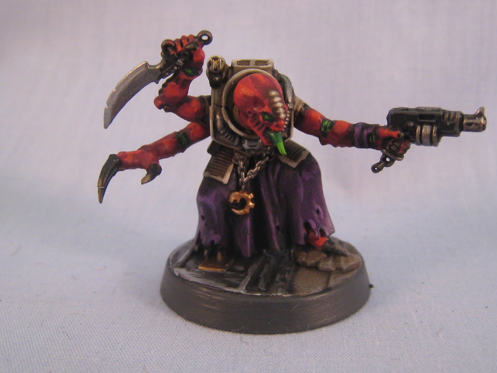 Brian Carlson Miniatures: Genestealer Cult Test Models
