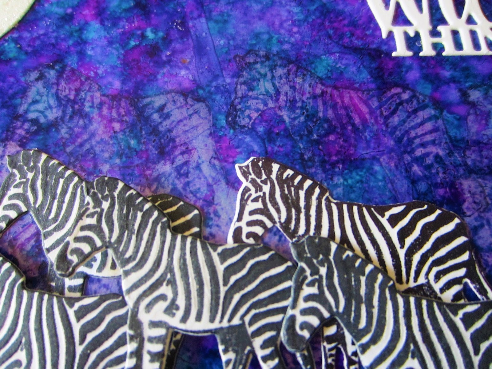 PartiCraft (Participate In Craft): Alcohol Ink Ghosting Technique Card