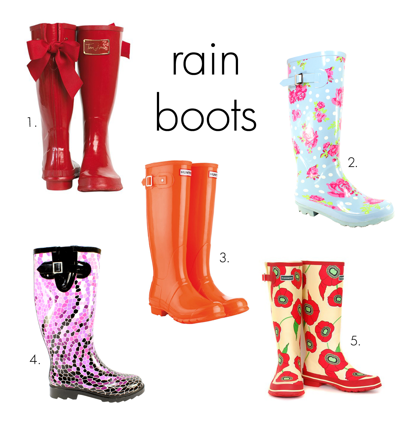 A Spoonful of Sugar: Rain Boots