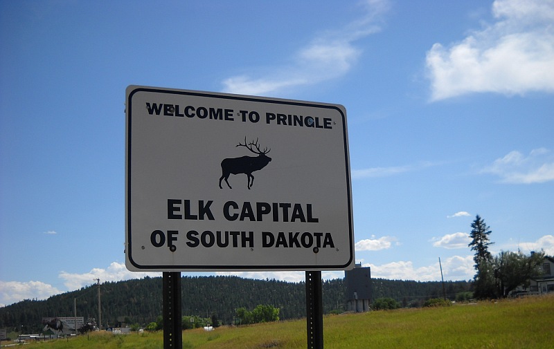 Postcards And Road Trips: Pringle, South Dakota USA