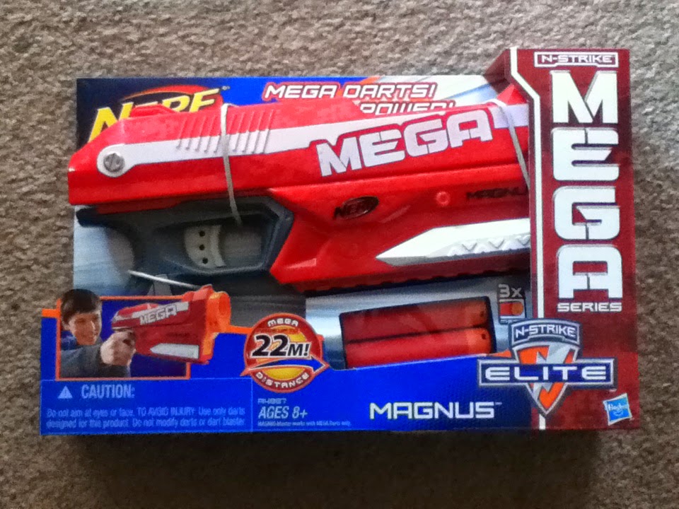 Outback Nerf: Review: Nerf Mega Magnus (22m grey trigger)