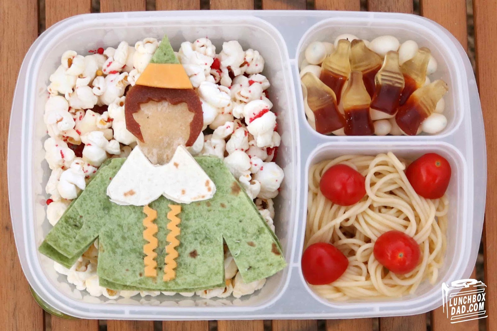 Lunchbox Dad: Buddy the Elf School Lunch