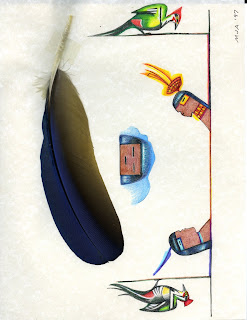 The Plumed Conch: Pottery Mound - New Mexico Kiva Mural