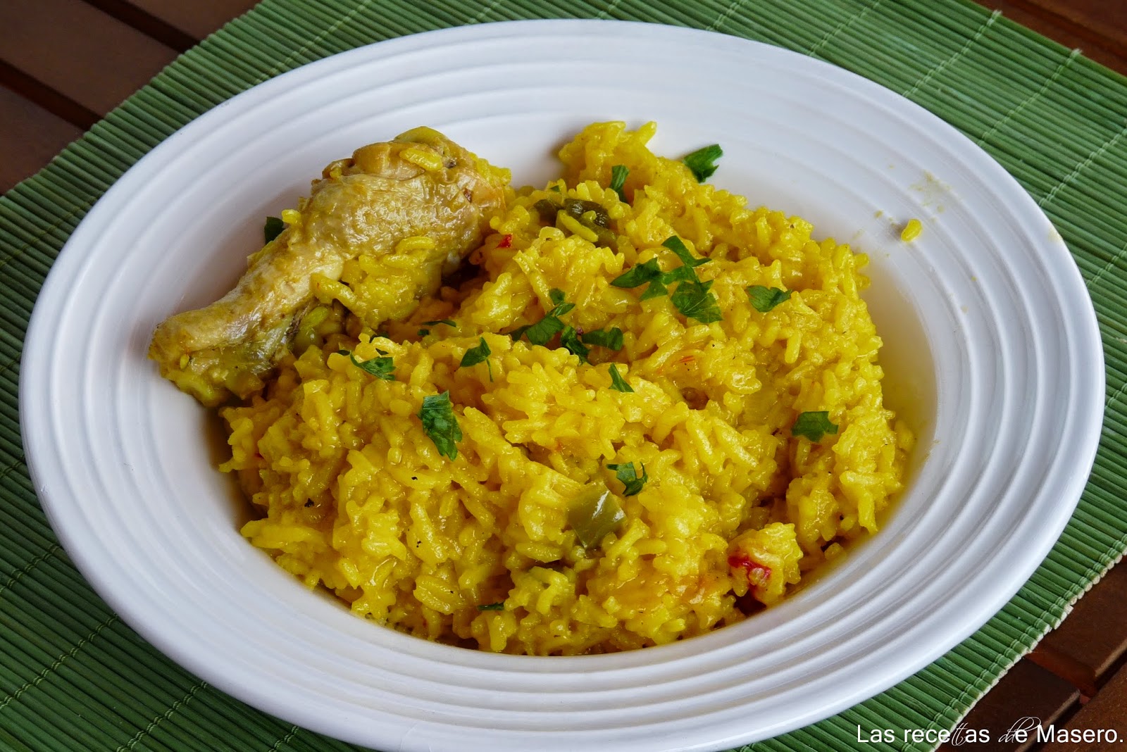 Las recetas de Masero: Arroz con pollo