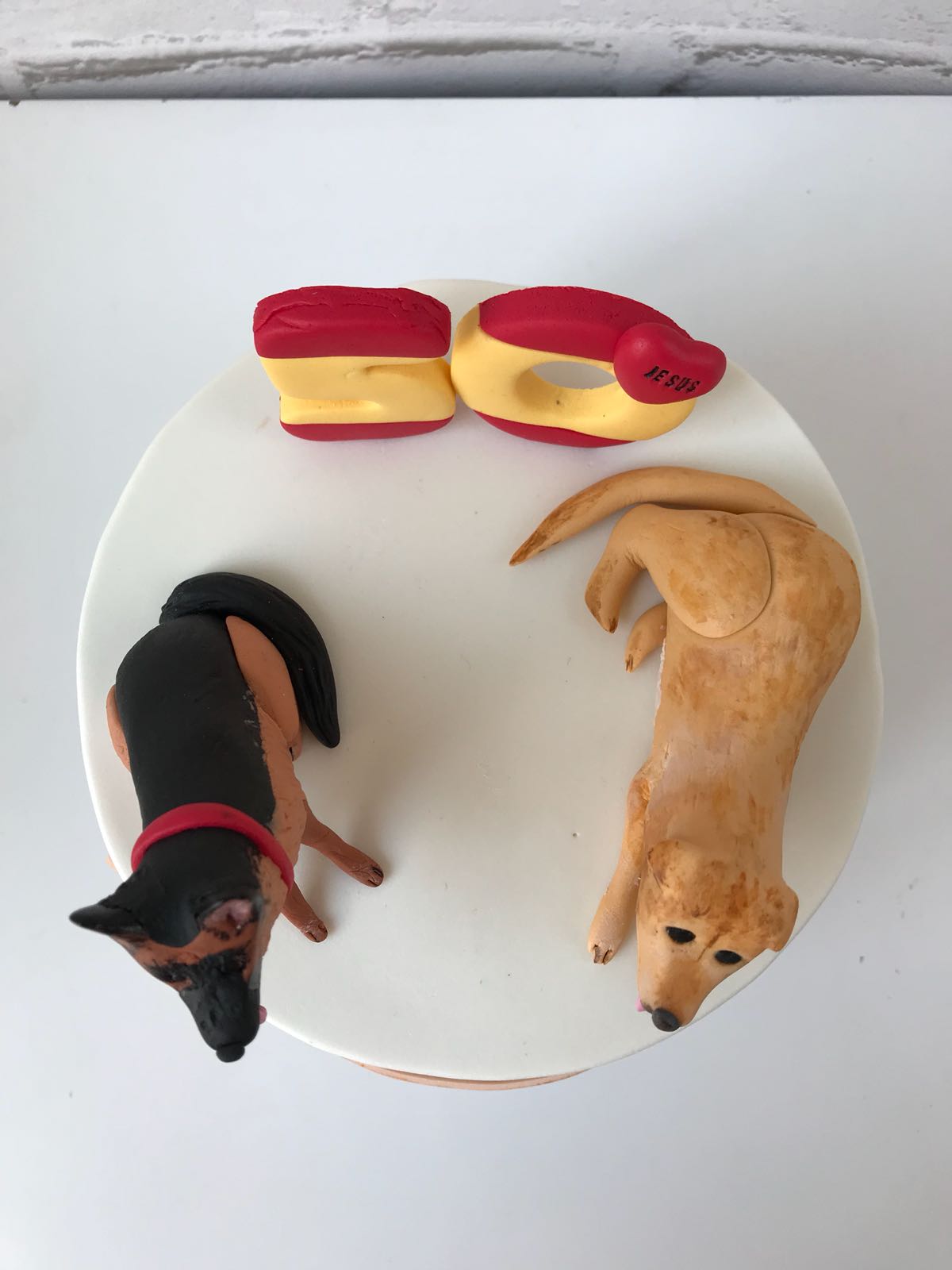 Ana Barta Respostería Creativa Tartas Fondant Madrid: España Perros 50 ...