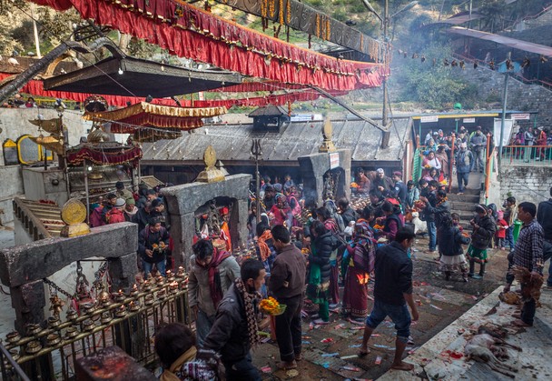 Kalika temple in Gorkha (Birth place of King Prithvinarayan Shah ...