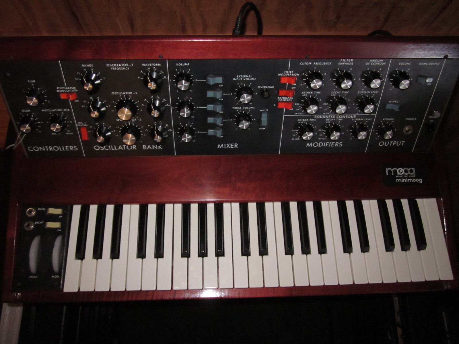 MATRIXSYNTH: Vintage'70s Moog Minimoog SN 5511