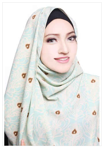 Style Hijab Modern Pashmina Motif 2016