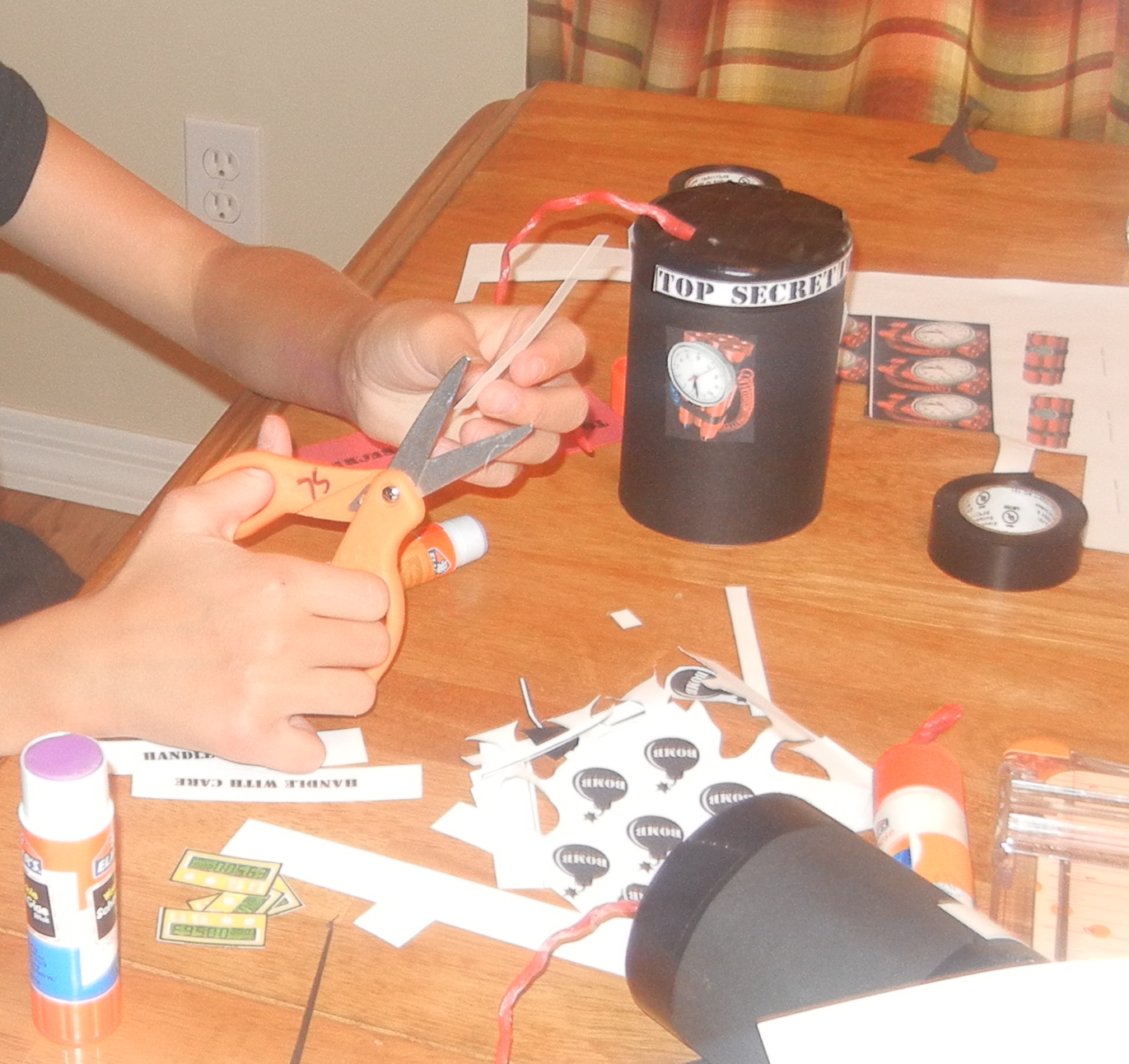 Grandma's Little Pearls: Bomb Search Activity