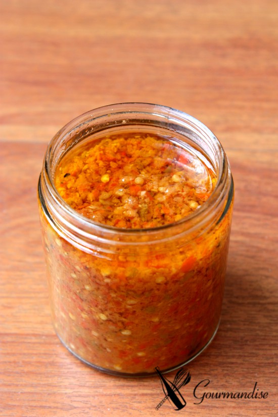 Molho de pimenta caseira