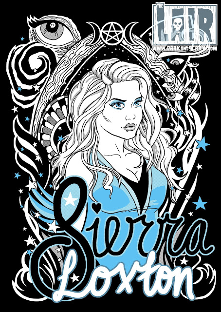 THE LAIR: T-shirt design for Wrestler Sierra Loxton