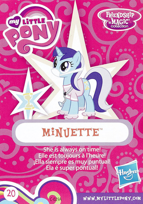 MLP Minuette Blind Bag Cards | MLP Merch