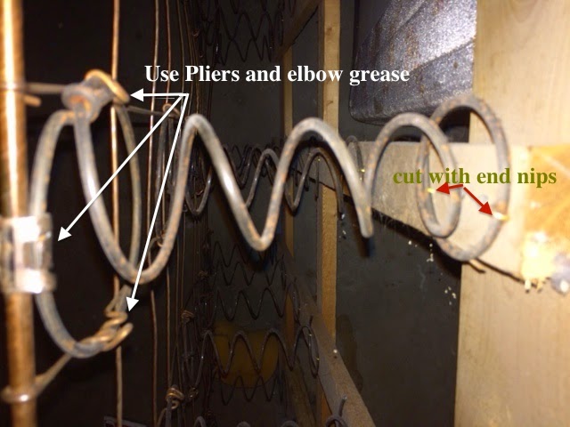 Homemade...with a special touch: Box Springs and Frame Repurposed