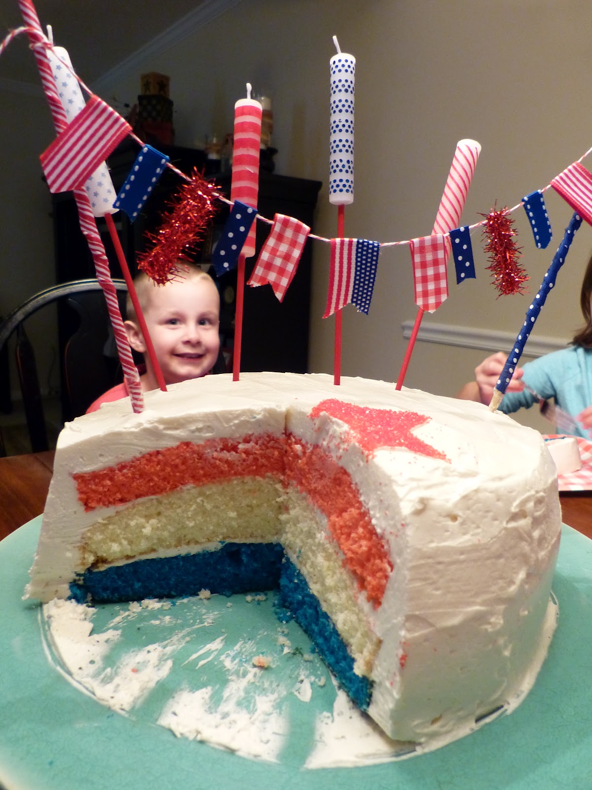 Monica Wilkinson: Patriotic Cake!