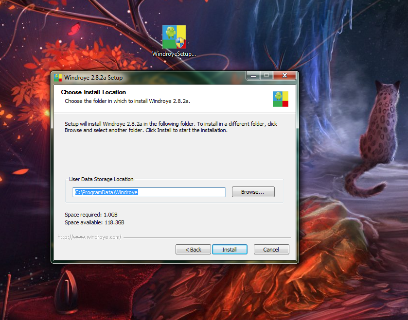 Acceso Directo: Windroye: Un emulador poco exigente para Android