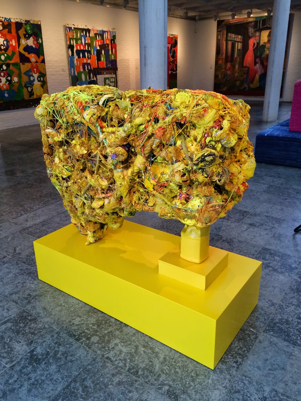 billedkunst: Tal R, skulptur analyse