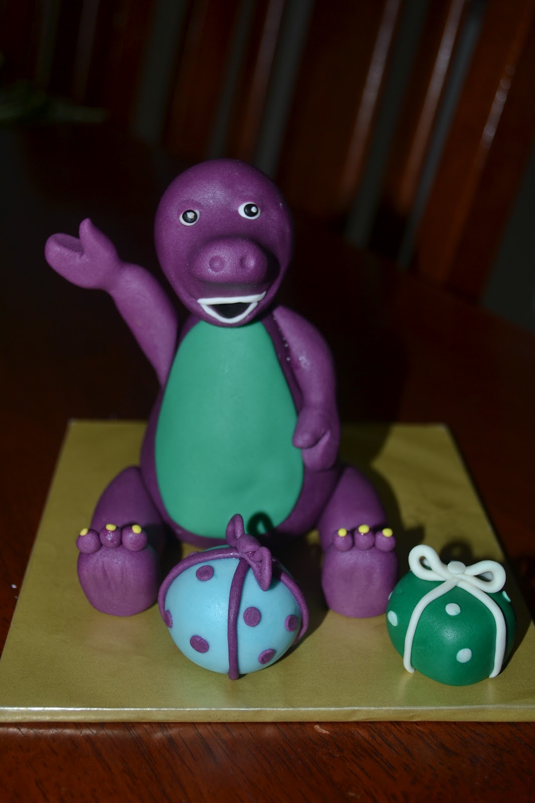 Cakes, Cakes N more: Barney Cake Topper