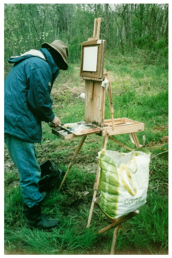 PleinAirCo: JOHN BENN - PORTRAIT OF A PLEIN AIR ARTIST