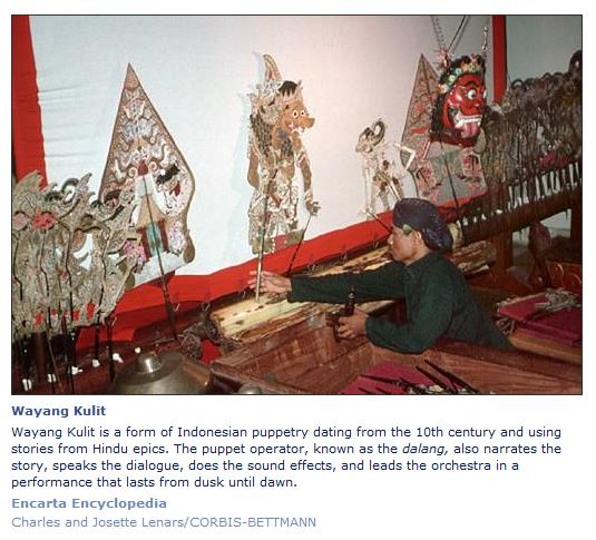 zeelhouette: Wayang Kulit: Indonesian Cultural Heritage