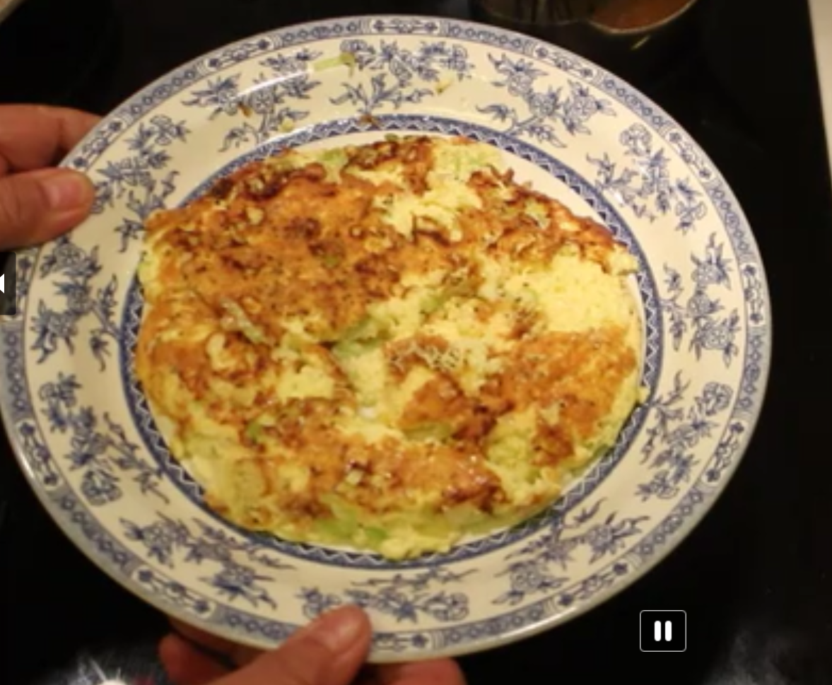 ABC i Persisk mat : Min Persiska omelette - (My Persian omelet)