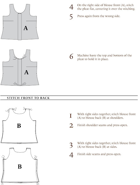 Grosgrain: Free Pattern Month Day 24 - Colette Patterns: Sorbetto Tank Top