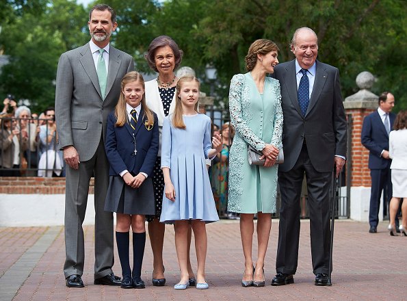 Spanish Princess Sofia Celebrates Her First Holy Communion