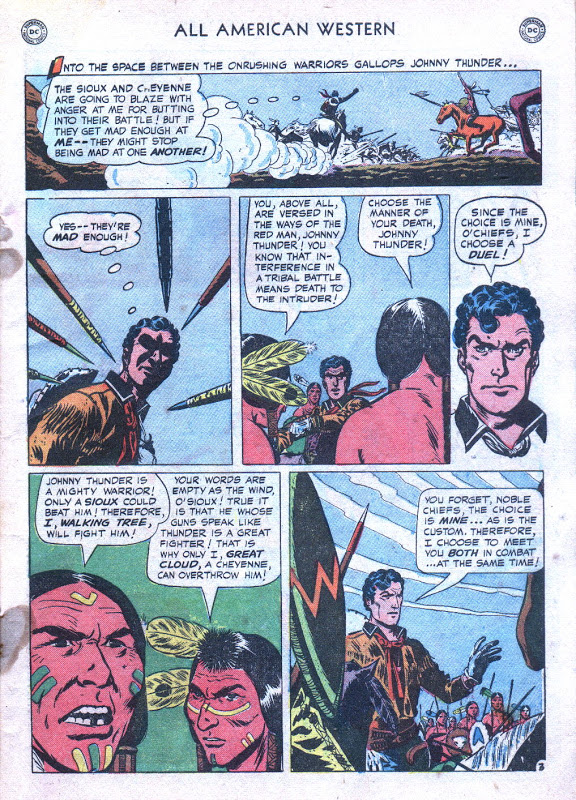 The ALEX TOTH archives: TOTH - ALL-AMERICAN WESTERN 116 JOHNNY THUNDER ...