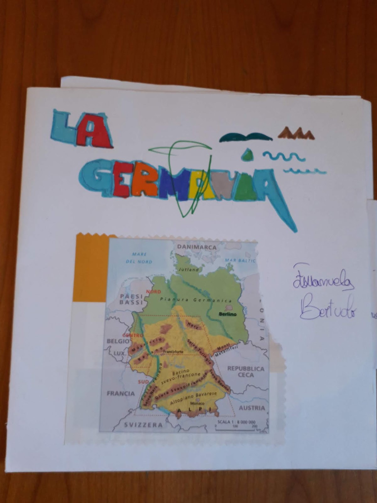 VoceEsilenzio homeschooling: Lapbook: la Germania