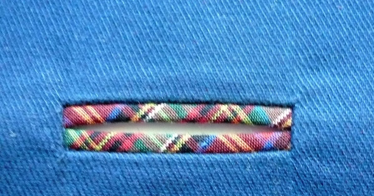 LuLu & Annie: Bound Buttonhole Tutorial