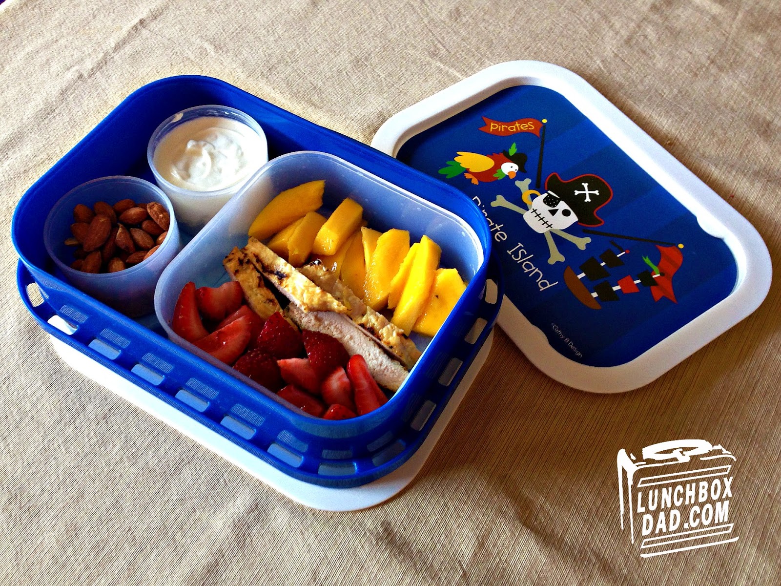 Lunchbox Dad: Simple Summer: 1 Meal 3 Ways, Strawberry Mango Chicken ...