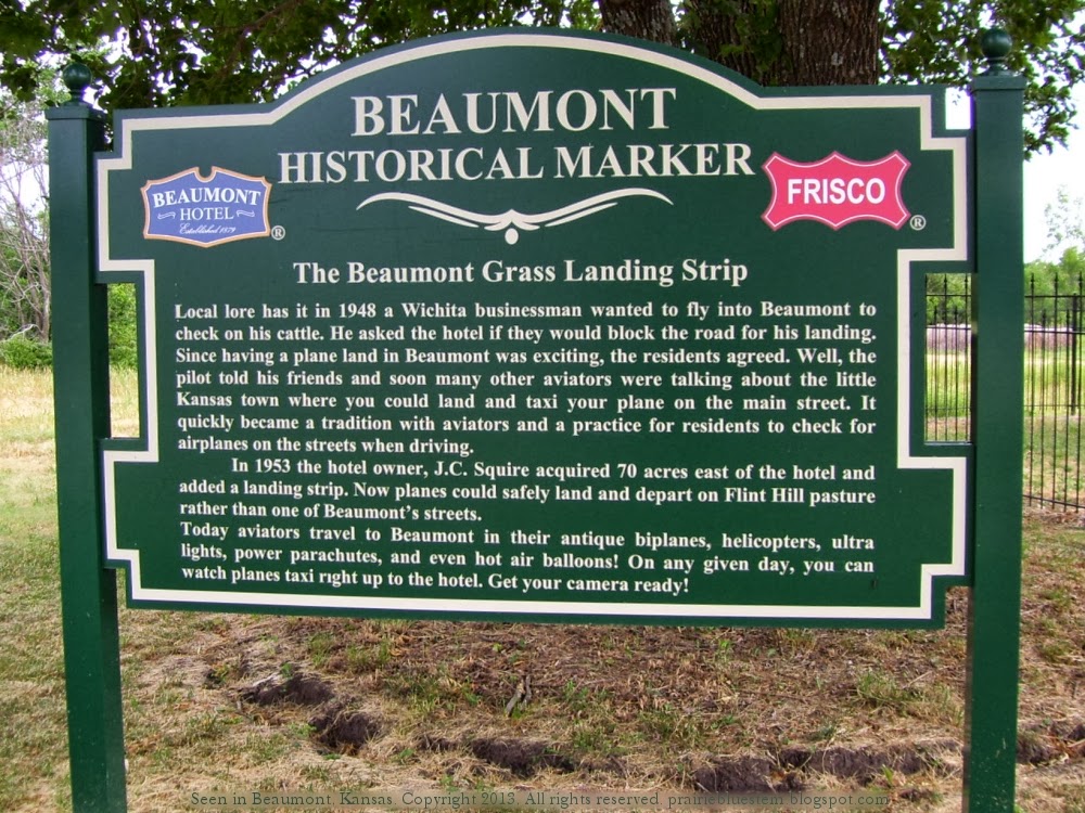 Prairie Bluestem: Beaumont, Kansas: Railroad Town