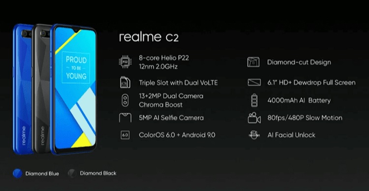 Realme C2 Now Official