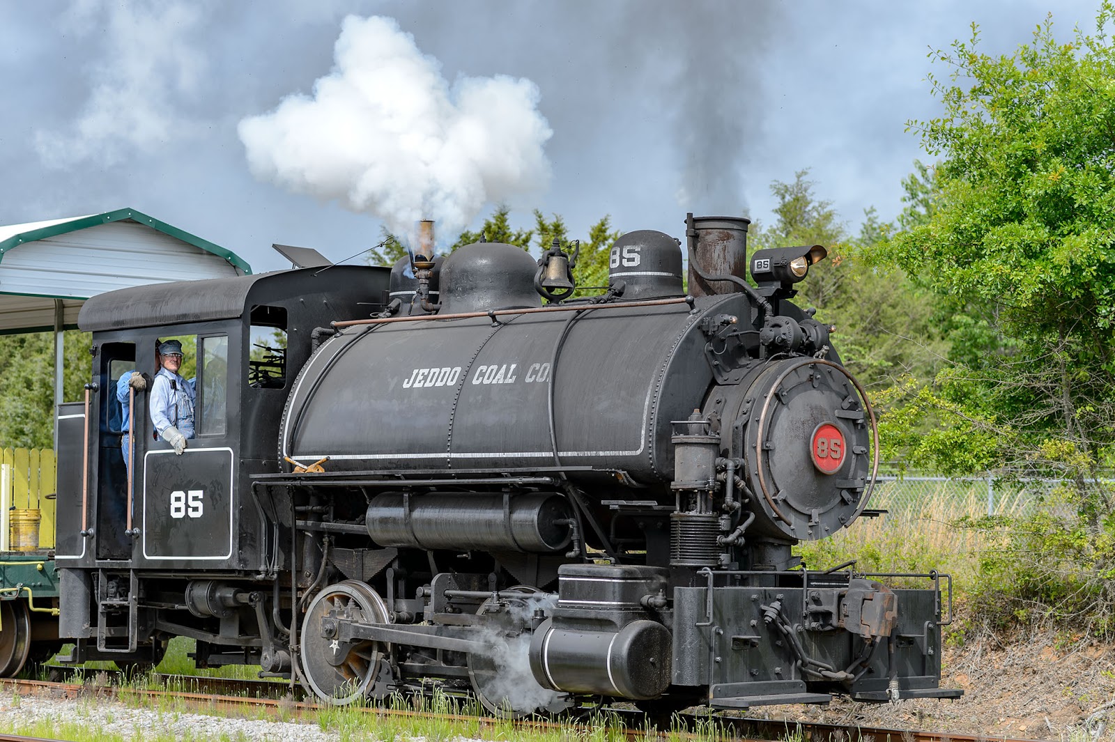 Bubba's Garage: Jeddo Coal Company 85 at the South Carolina Railroad Museum
