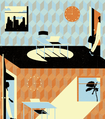 Flyer Goodness: Keen Illustration by Neil Webb