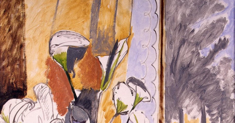 Bouquet of Flowers on a Veranda - Henri Matisse | Endless Paintings