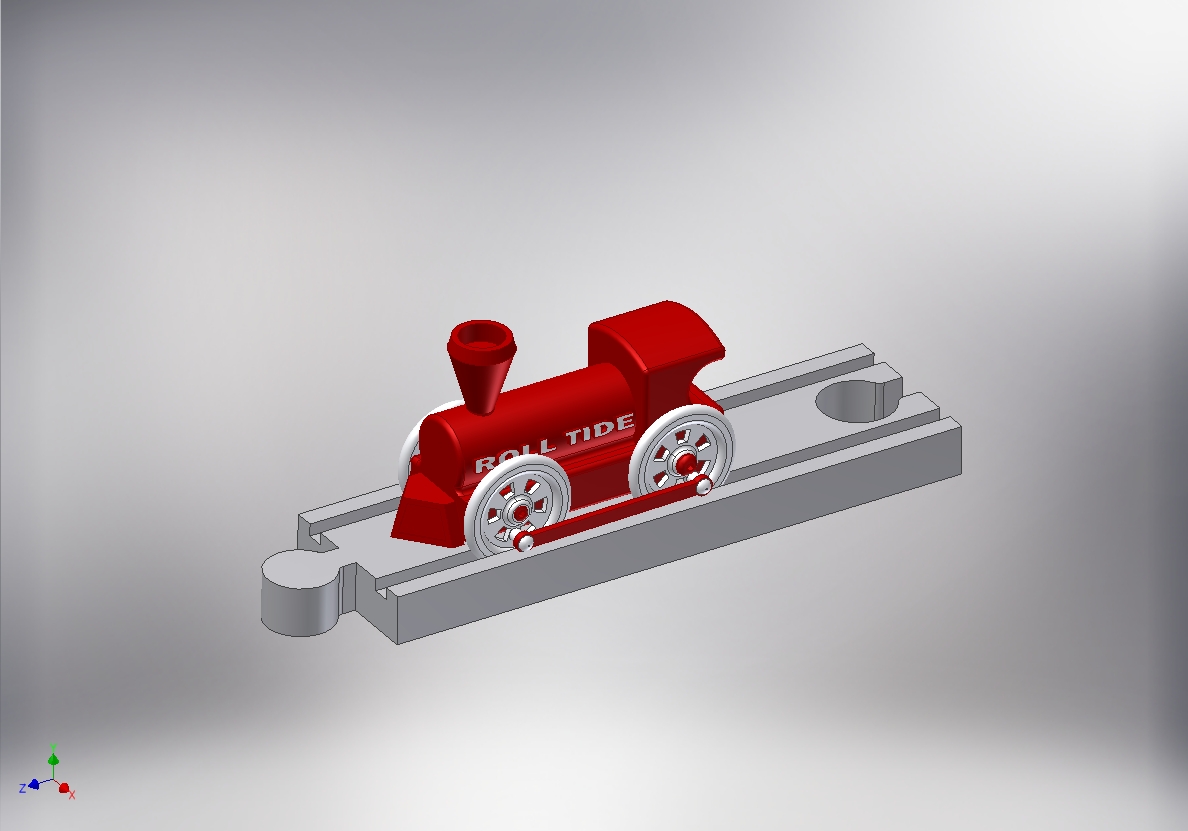 Justin R Smith Blog: CAD Toy Train
